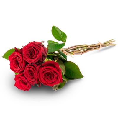5 red roses | Interflora