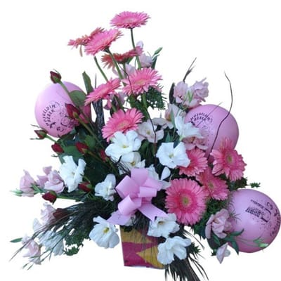 Send Flowers From NZ to Turkey | Arrangement for New Born Baby | Interflora