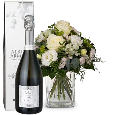 Natural Magic of Blossoms with Prosecco Albino Armani DOC 75 cl ...