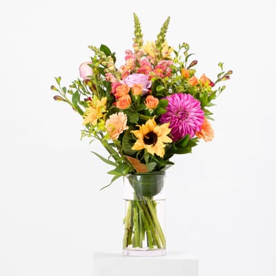 Summer Bouquet in a Vase | Interflora